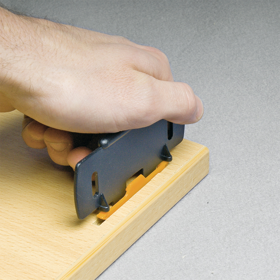 CHAMP Biscuit Connector | Self-Tightening Glue-In Slide Connector