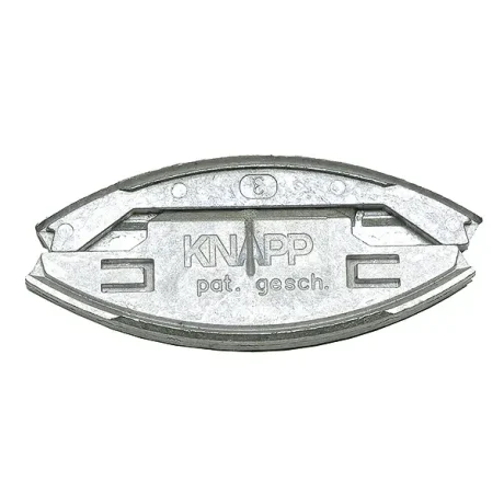 SILVER Biscuit Connector Alu/Zinc Die-casting | KNAPP Connectors